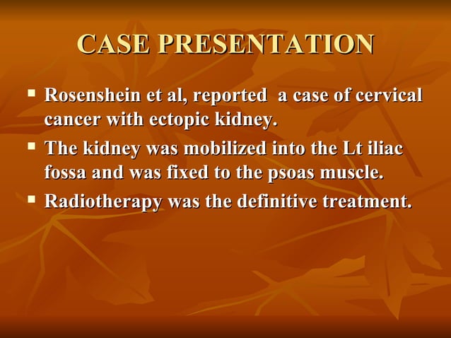Case Report Presentation Cervix Cancer Ppt