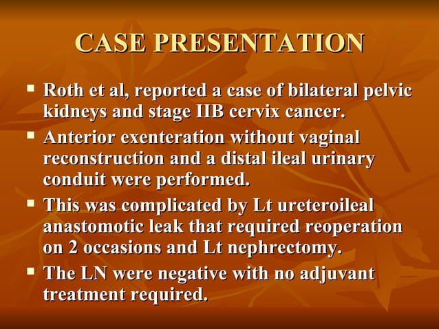 Case Report Presentation Cervix Cancer | PPT