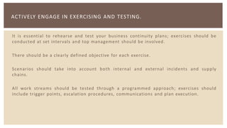 Healthcare Business Continuity Planning - BCP | PDF