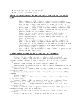 Glory Shibambo CV | DOCX | Business Accounting & Finance | Business