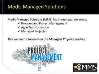 MMS Managed Projects - Presentation | PPT