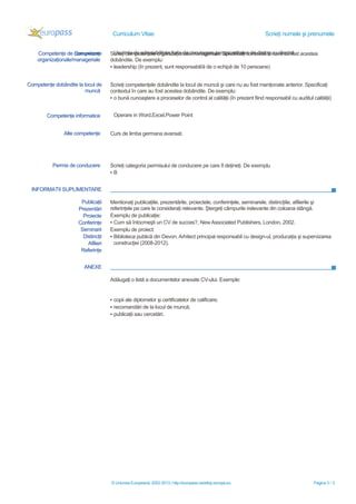 CVTemplate | DOC