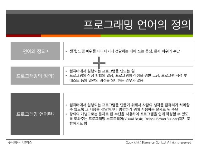 프로그래밍 언어의 기본 개념과 주요 프로그래밍 언어