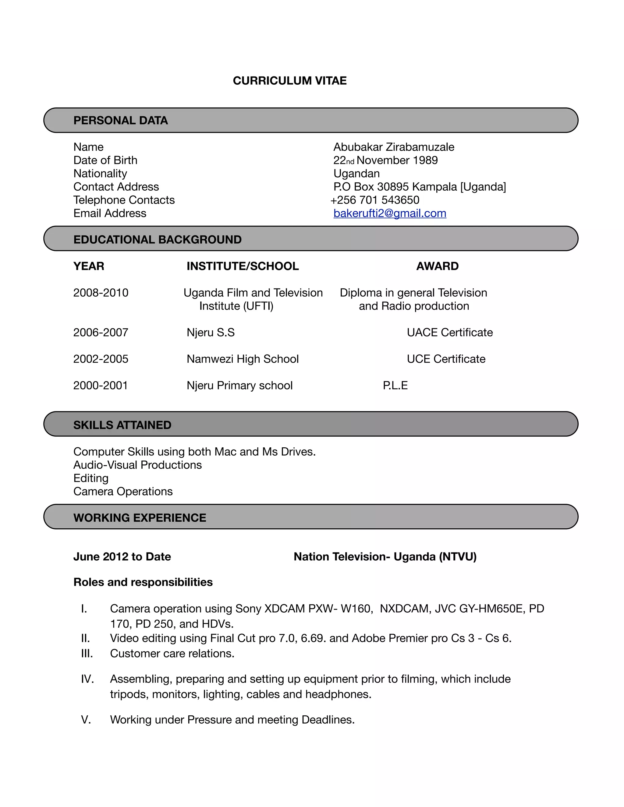 ABUBAKAR ZIRABAMUZALE-2 | PDF