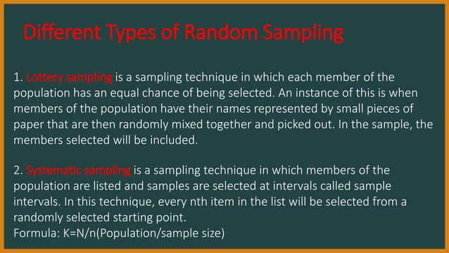RANDOM SAMPLING (STATISTICS AND PROBABILITY).pptx