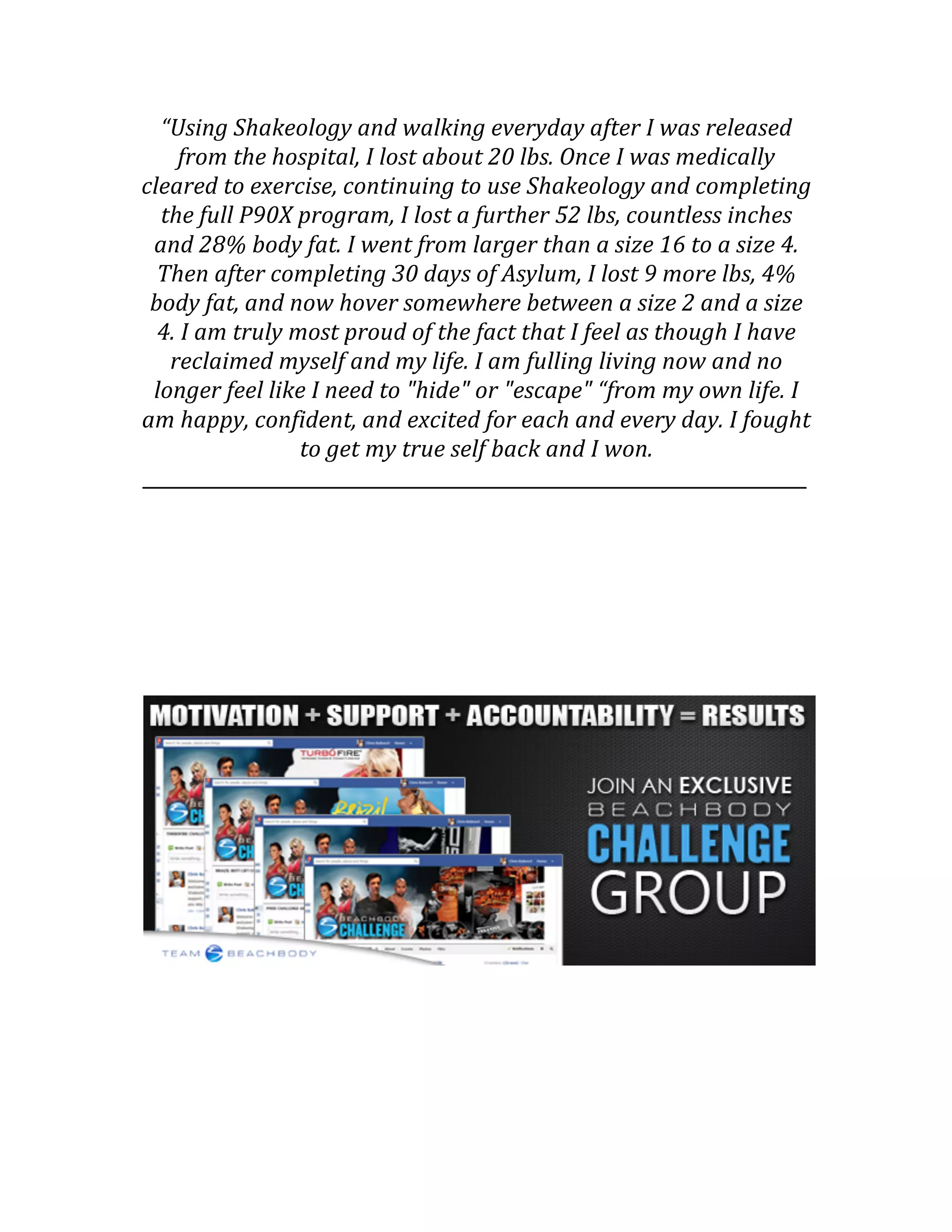 Beachbody success stories | PDF