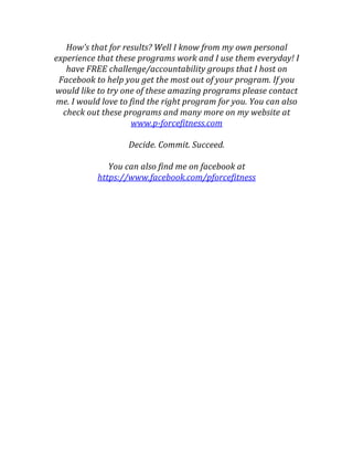 Beachbody success stories | PDF