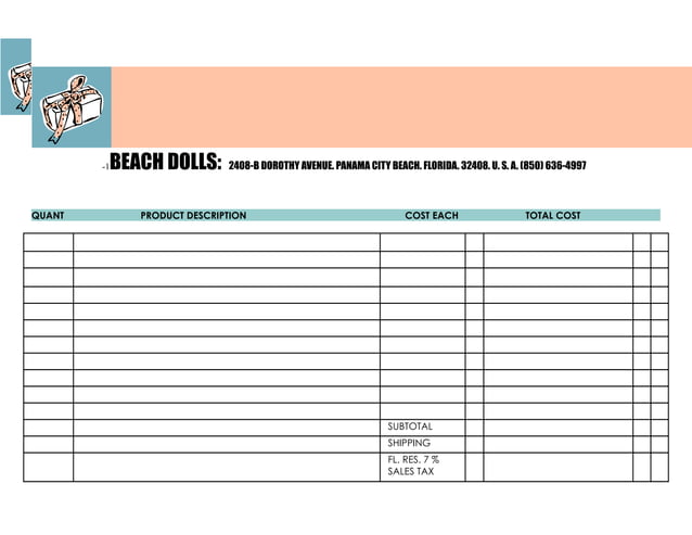 Beach dolls order form.wps