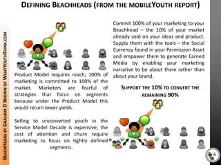 (Graham Brown mobileYouth) Beachheads - build your passion center | PPT