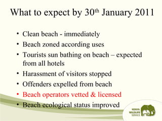 Beach management programme mombasa | PPT