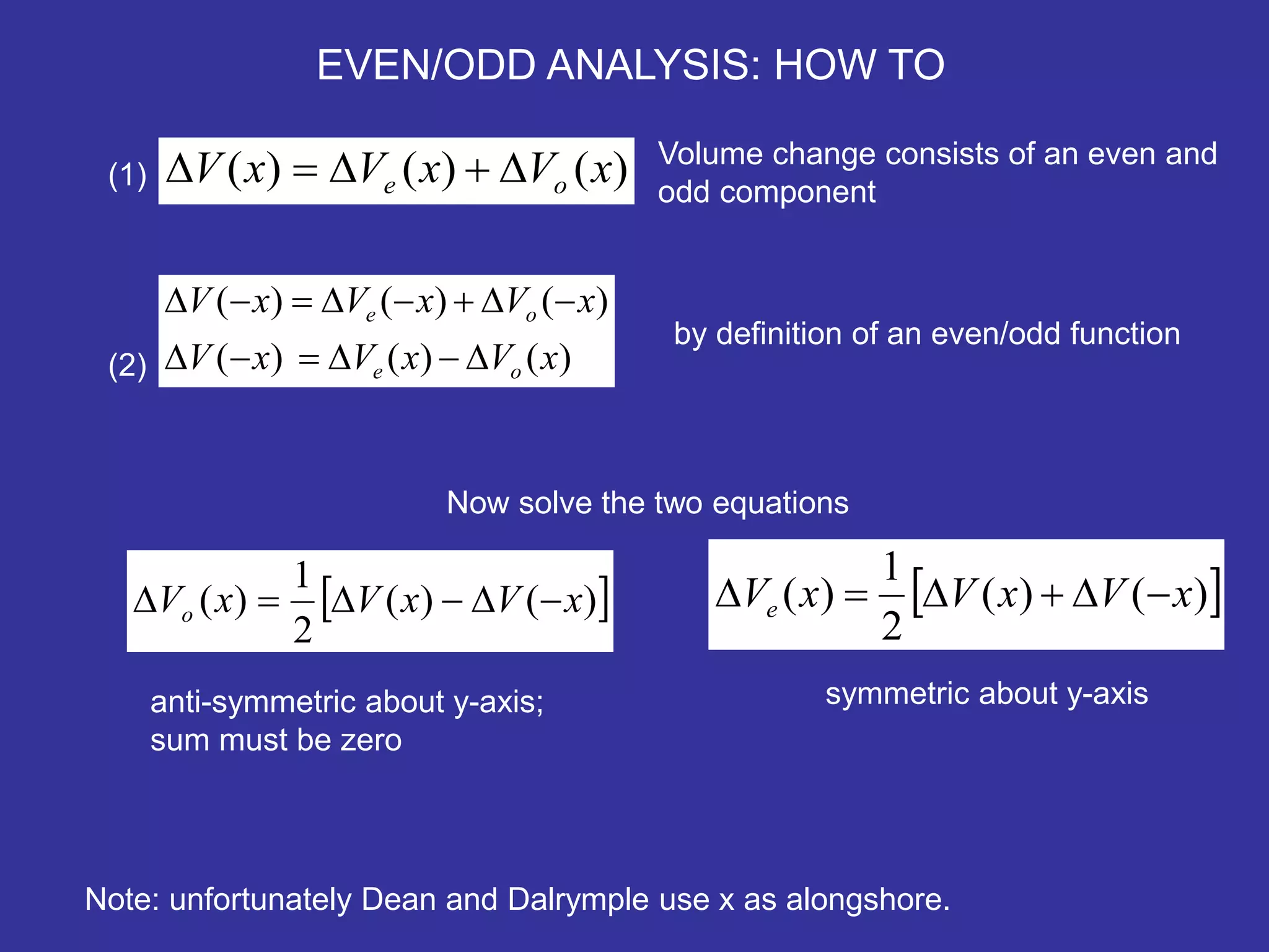 BEACH PROFILE – MEASUREMENT TECHNIQUES.ppt