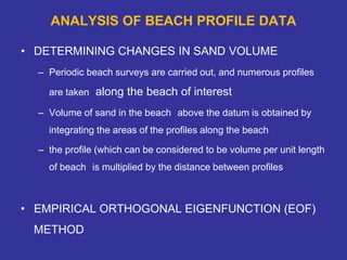 BEACH PROFILE – MEASUREMENT TECHNIQUES.ppt
