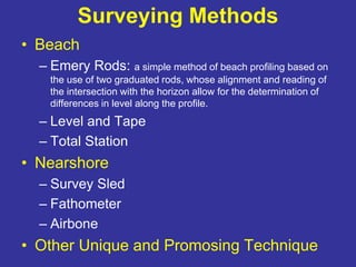 BEACH PROFILE – MEASUREMENT TECHNIQUES.ppt