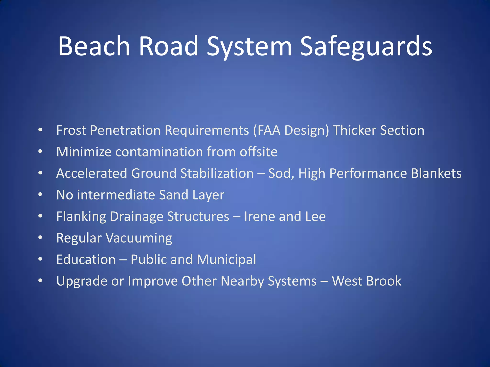 Beach Road, Porous Pavement and Then Some | PDF
