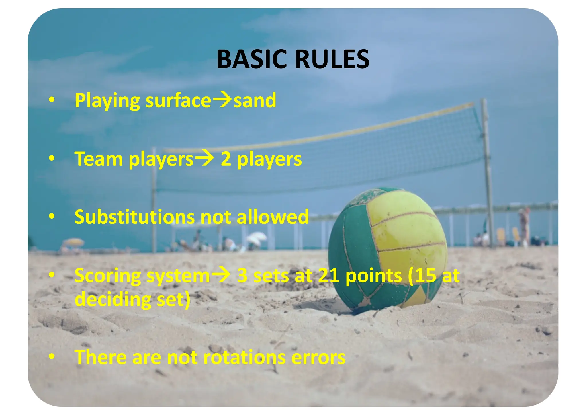 Bases of beach volley for knowing this sport | PDF
