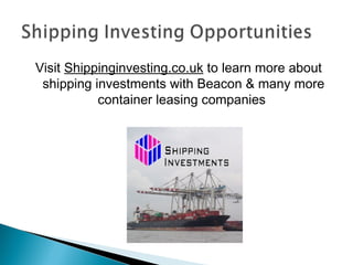 Beacon Shipping Containers | PPT