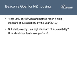 Beacon Pathway High Standard of Sustainabillity (HSS) | PPT