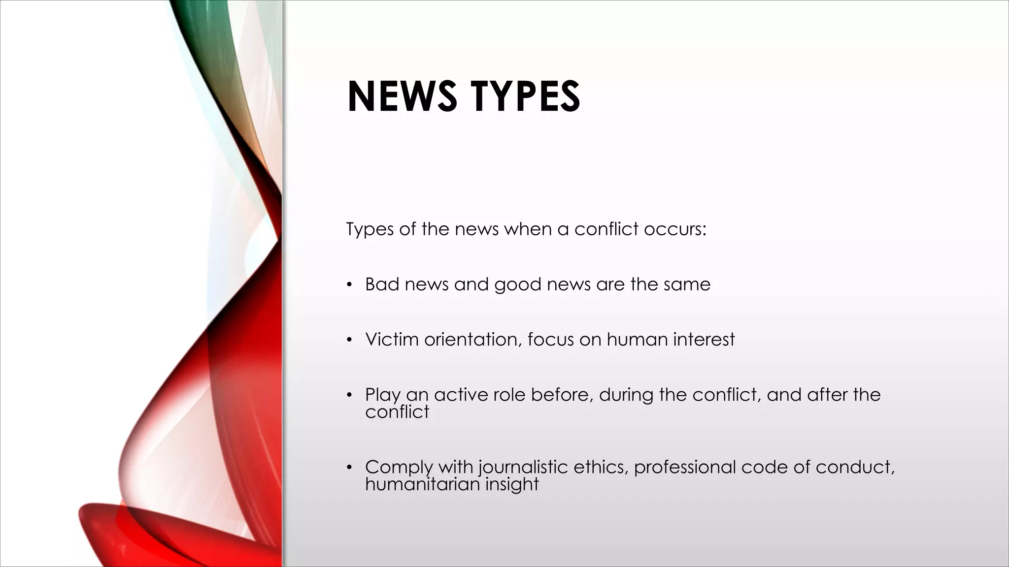 Be a conflict journalist | PDF