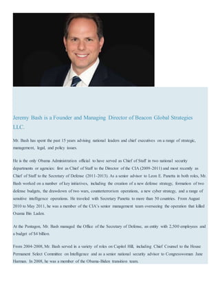 Beacon global strategies our team | DOCX