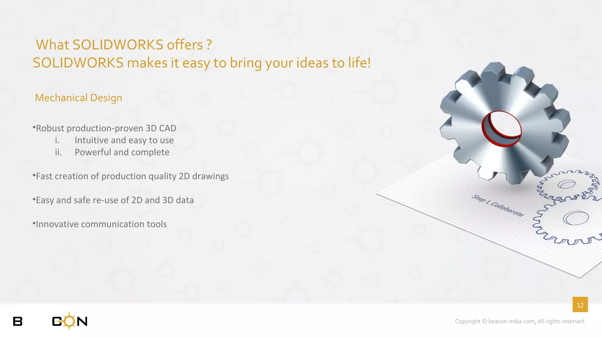 Introduction to BEACON SOLIDWORKS | PPT
