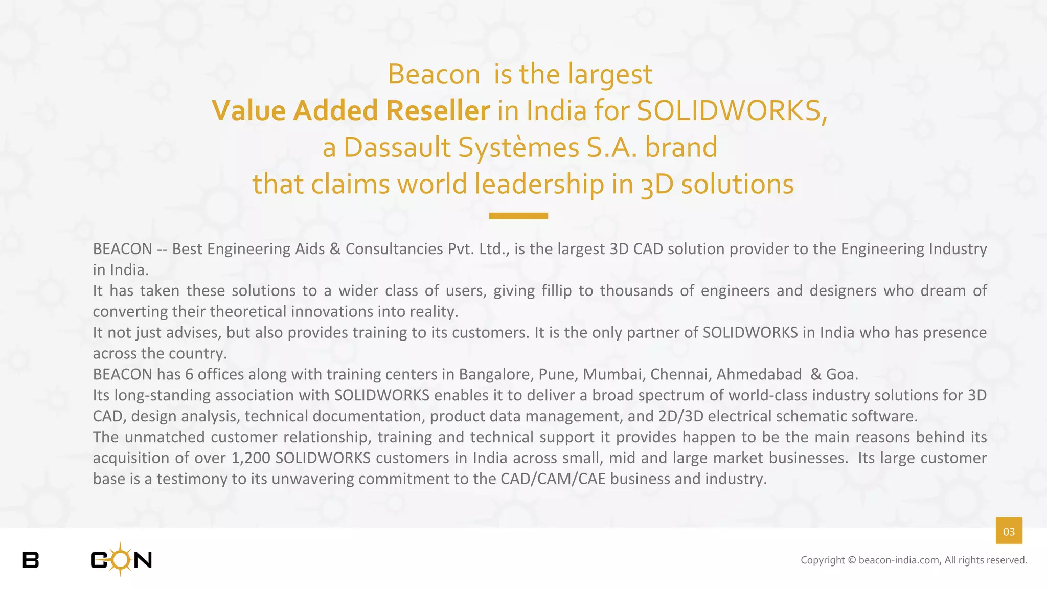 Introduction to BEACON SOLIDWORKS | PPT | Computer Software and ...