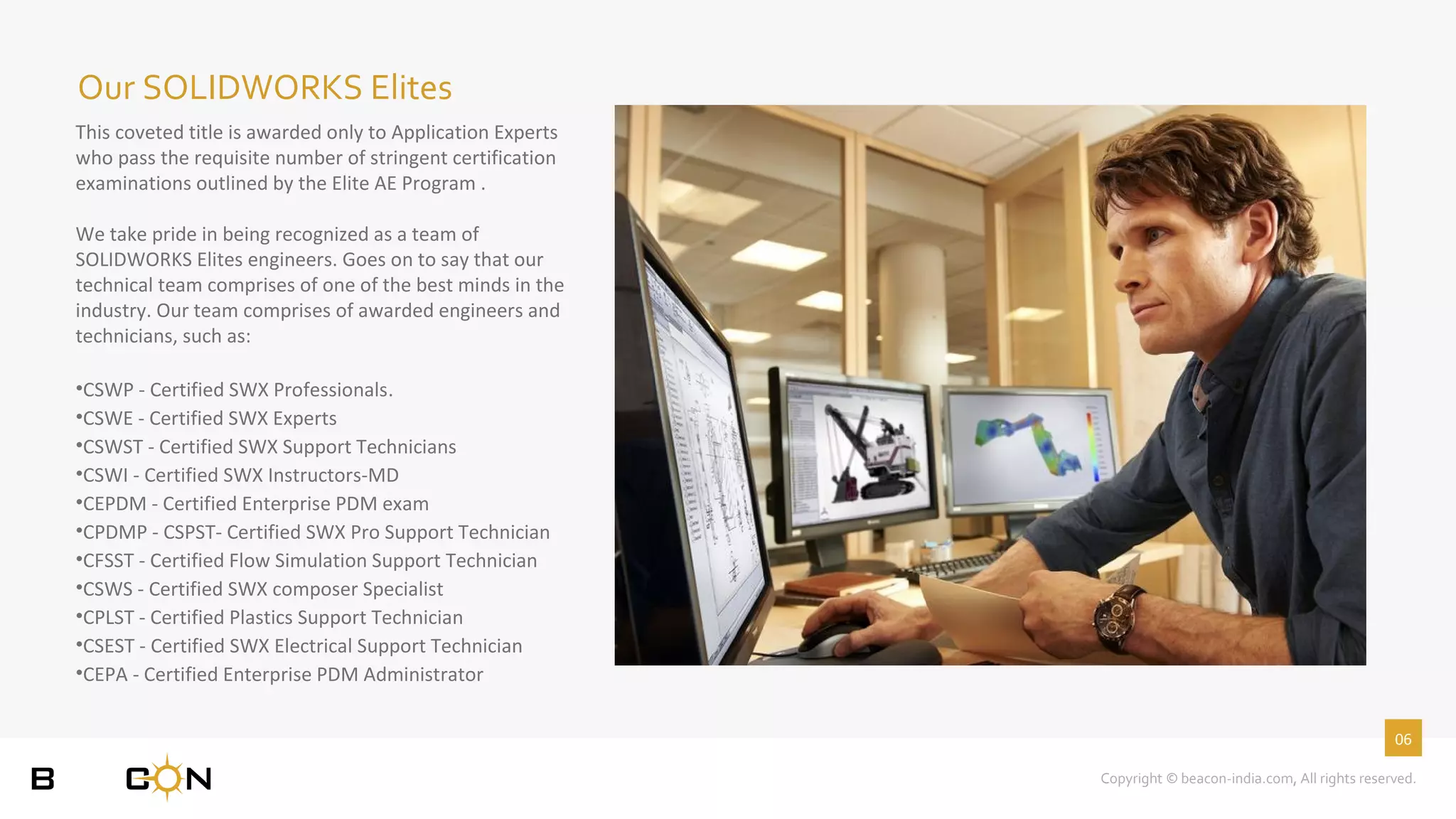 Introduction to BEACON SOLIDWORKS | PPT