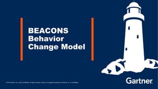 beacons behavior change model presentation | PDF