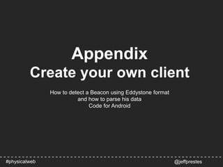 Beacons, Raspberry Pi & Node.js