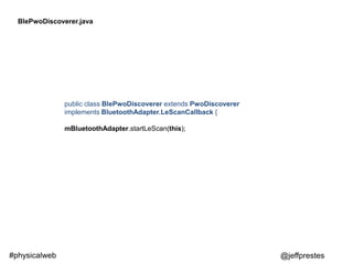 Beacons, Raspberry Pi & Node.js