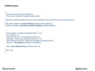 Beacons, Raspberry Pi & Node.js