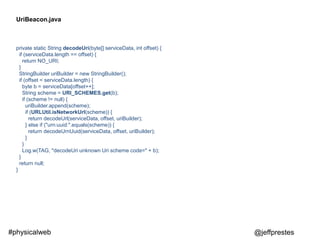 Beacons, Raspberry Pi & Node.js