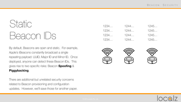 iBeacon security overview | PDF | Cloud Computing | Internet