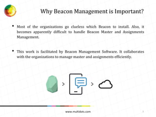 Beaconly - Beacon Management Software | PPTX