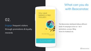 Beaconstac 2.0 powered by NearBee | PPTX