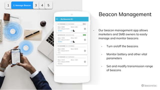 Beaconstac 2.0 powered by NearBee | PPTX
