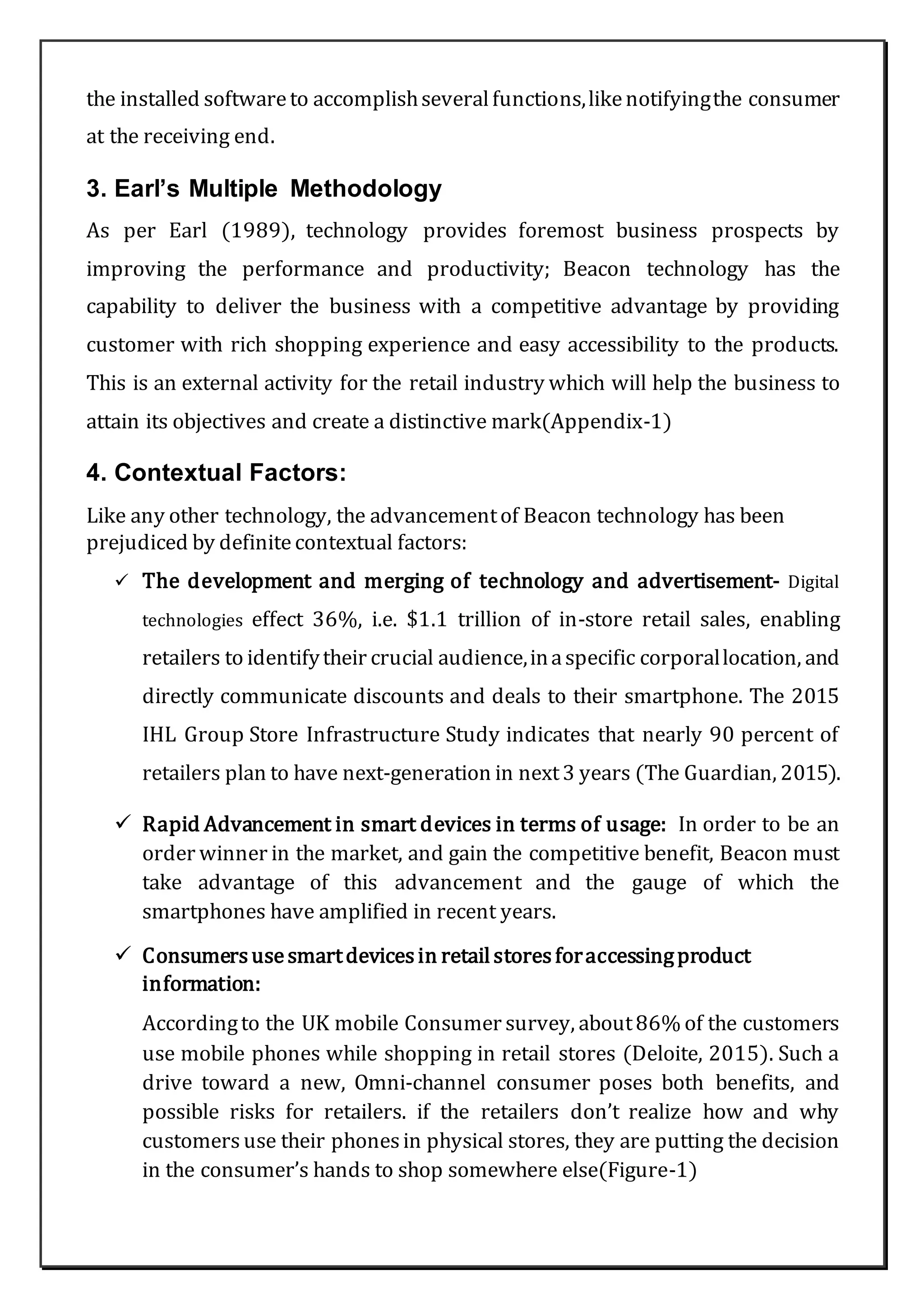 Beacon technology | DOCX