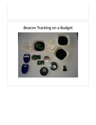 Bluetooth Beacon Tracking on a Budget | PDF
