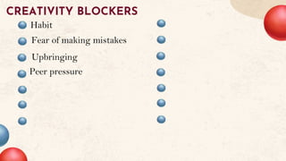 Be a creative leader | PPT