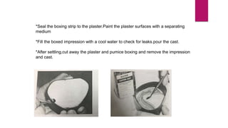 BEADING AND BOXING.ppt bds 1st year dental material | PPSX
