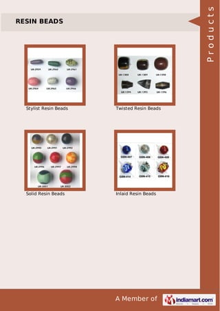 Beadman Inc., Varanasi, Glass Beads | PDF