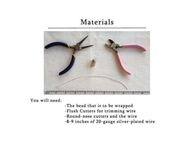 Bead wire wrapping tutorial | PPTX