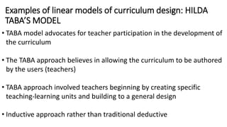 Theories and models of curriculum development .pptx