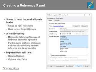 Beagle Imputation in SVS | PPT