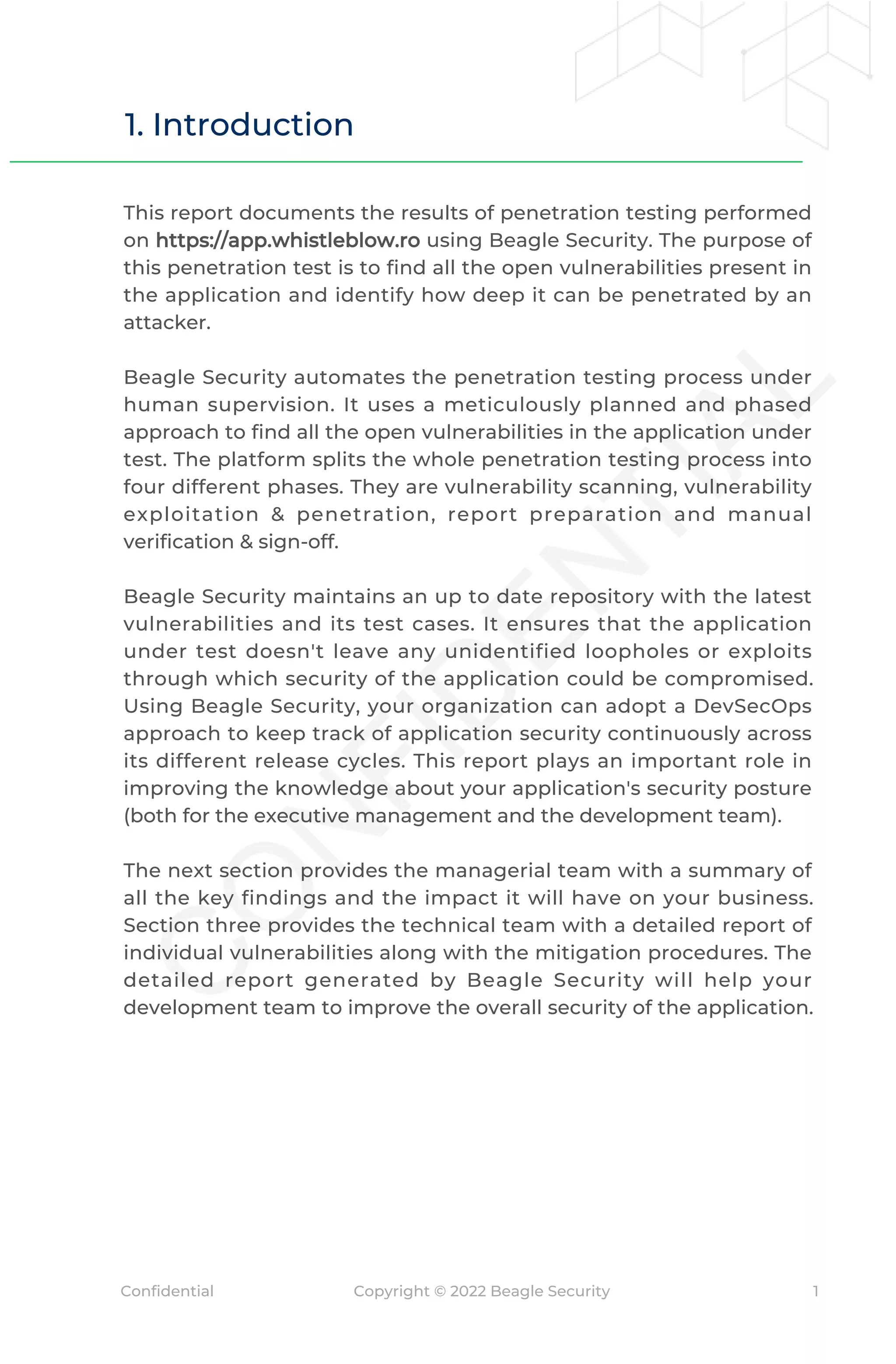 Penetration Test Report | PDF