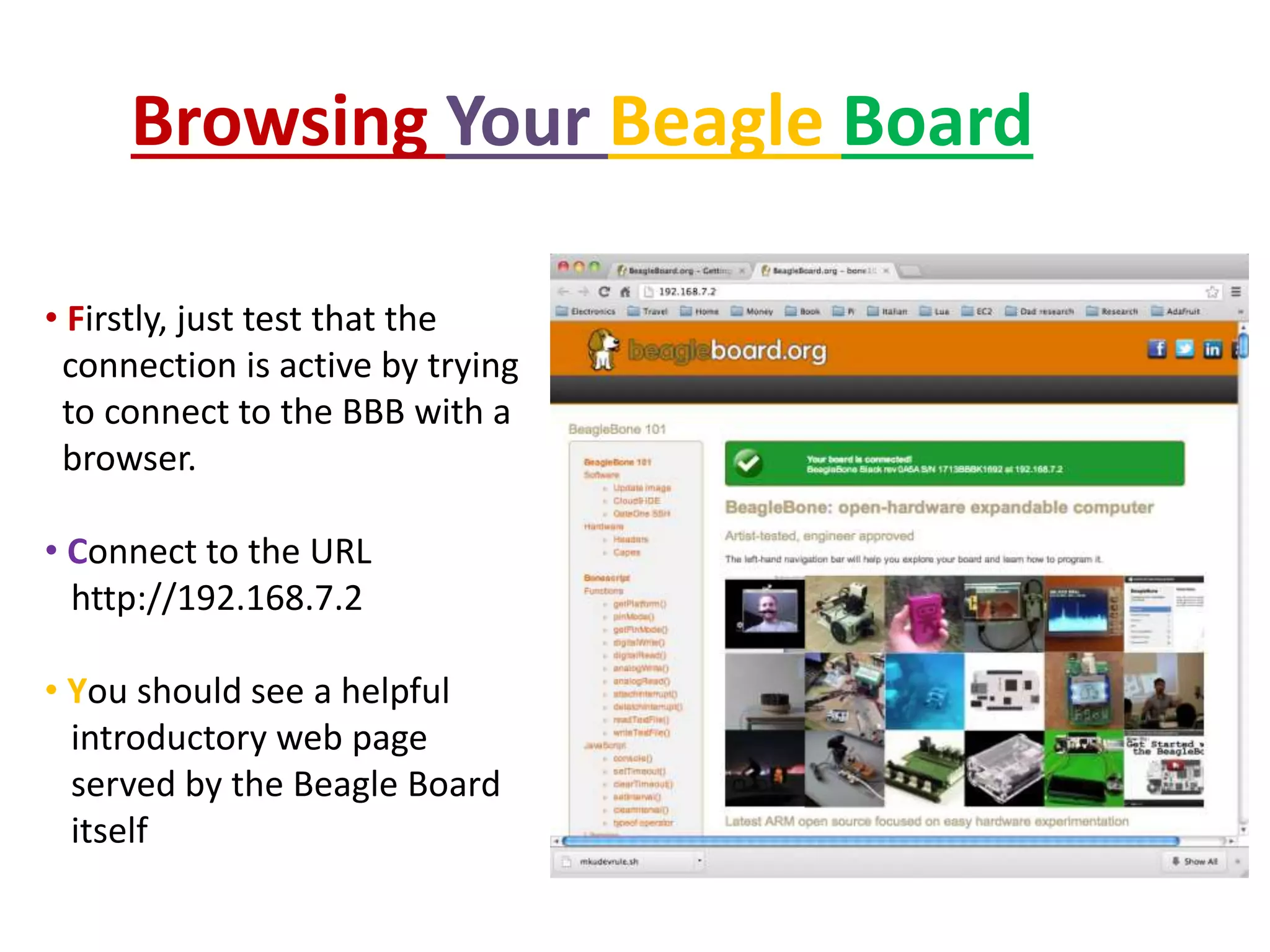 Introduction To The Beagleboard | PPTX