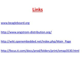 Introduction To The Beagleboard | PPTX