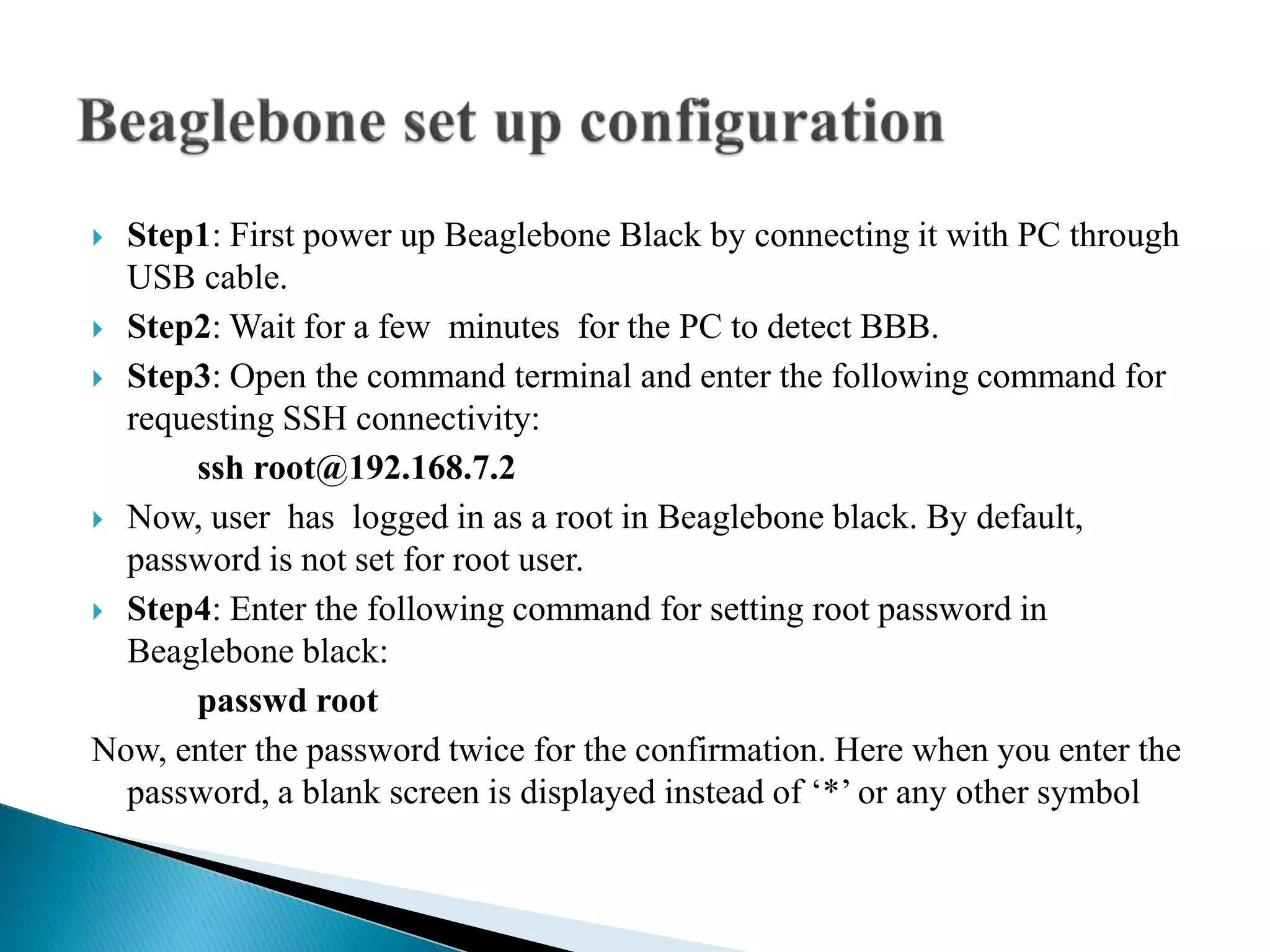 Beagle bone black by Boddukuri venkata saiteja | PPTX