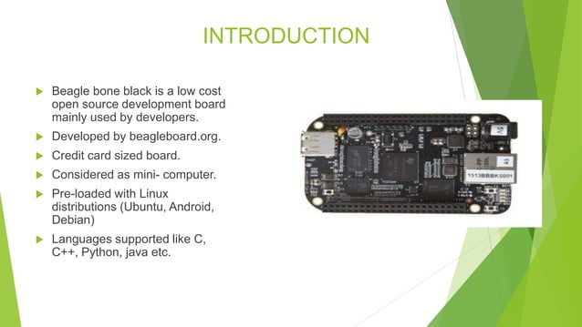 Beaglebone black | PPTX | Computer Peripherals | Computing