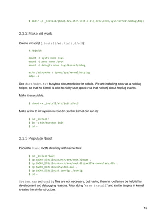 BeagleBone Black: Platform Bring-Up with Upstream Components | PDF