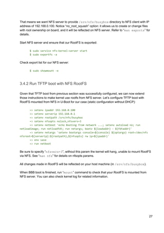 BeagleBone Black: Platform Bring-Up with Upstream Components | PDF